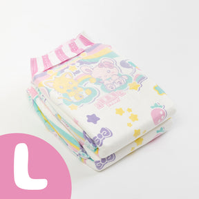 Omutopia Pastel Puffies 大人用おむつ テープ式 6000ml吸収 パステルカラー かわいい ABDLおむつ – Omutopia～ABDLショップ～